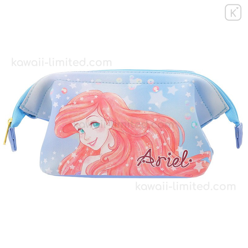 Japan Disney Store Watercolor Painting Pouch (M) - Mermaid Ariel ...