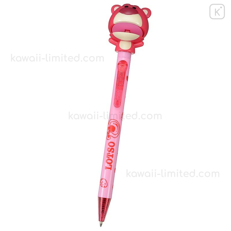 Japan Disney Big Moving Mouth Ball Pen - Toy Story Lotso Bear | Kawaii ...