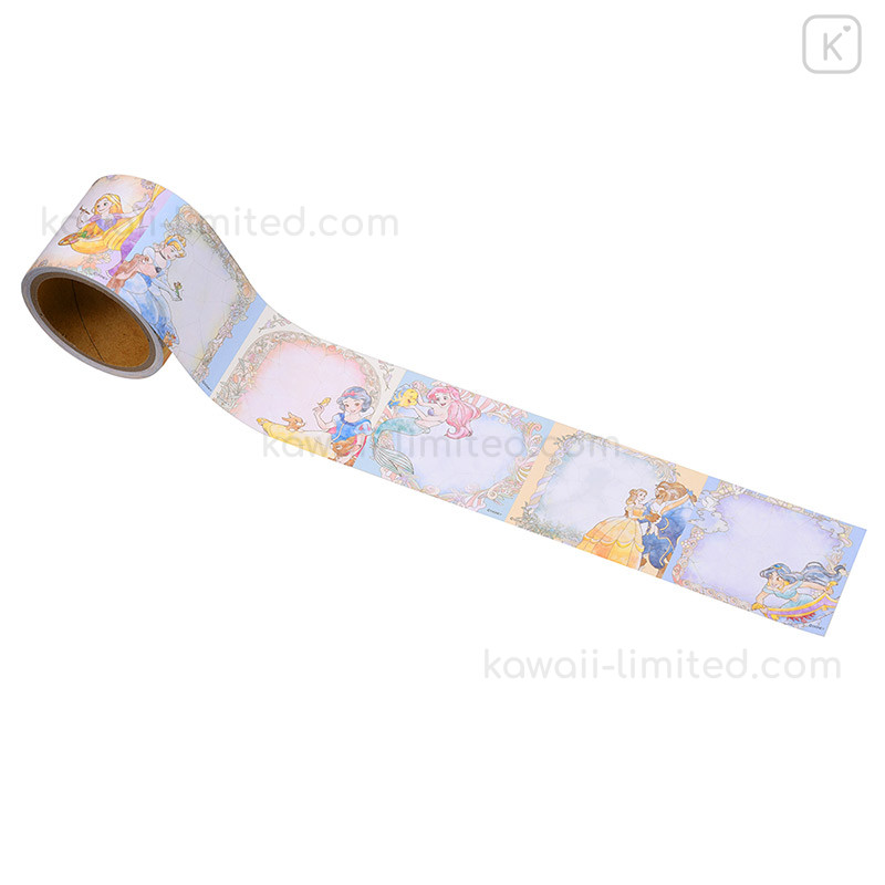 Japan Disney Store Washi Paper Masking Tape - Princess Notes | Kawaii ...
