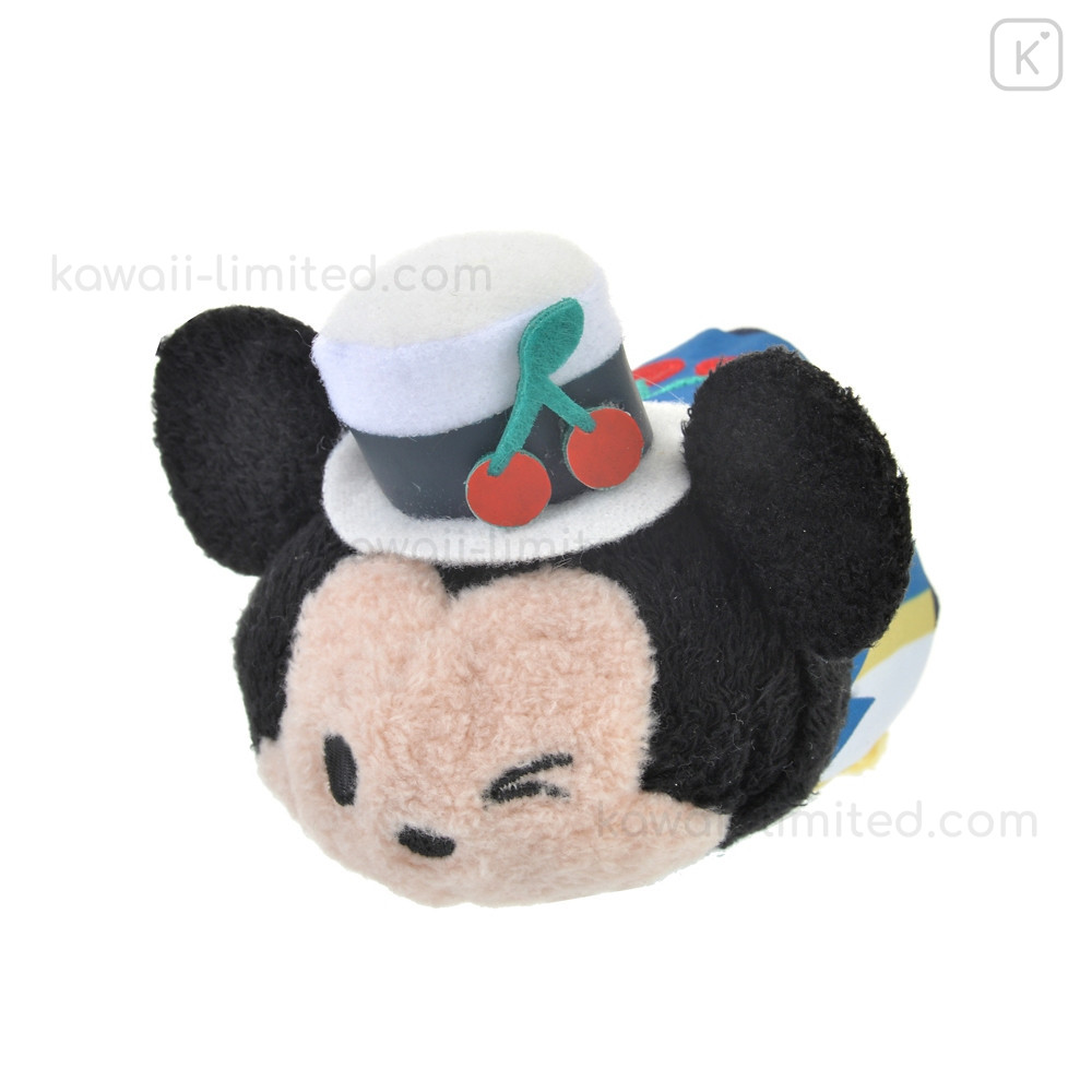 Japan Disney Store Tsum Tsum Mini Plush (S) - Mickey × Cherry | Kawaii ...