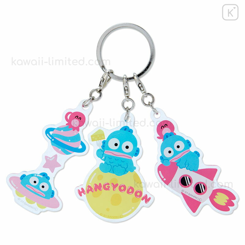 Japan Sanrio Acrylic Keychain - Hangyodon : Space | Kawaii Limited