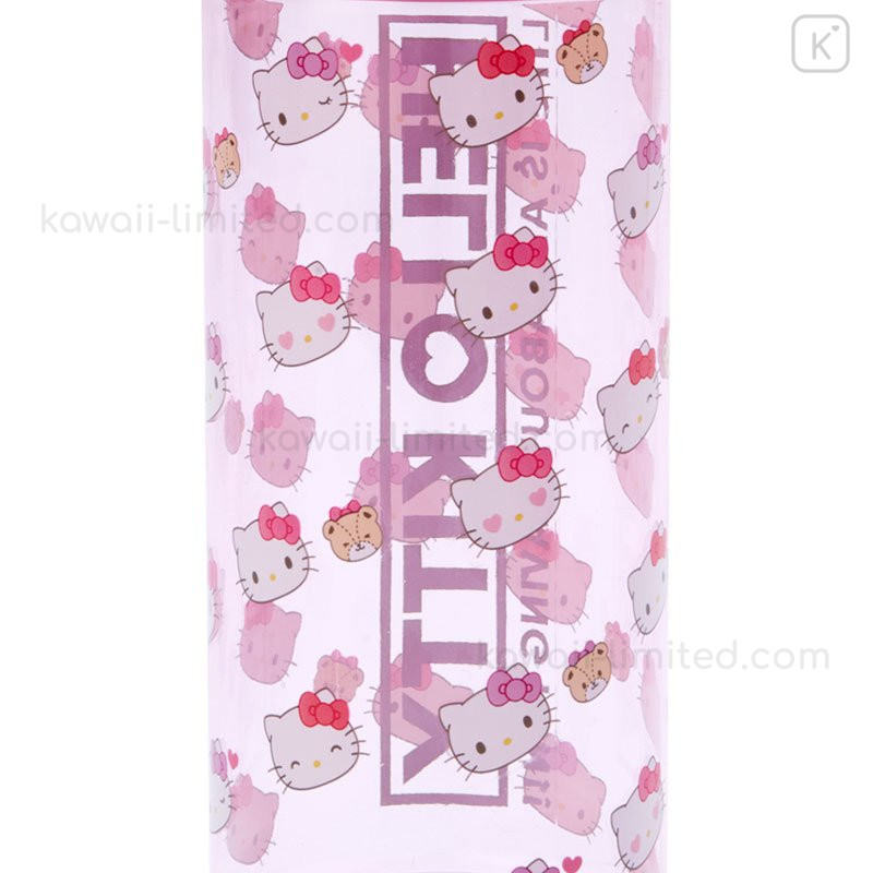 Japan Sanrio Shiny Clear Bottle - Hello Kitty : Fitness | Kawaii Limited