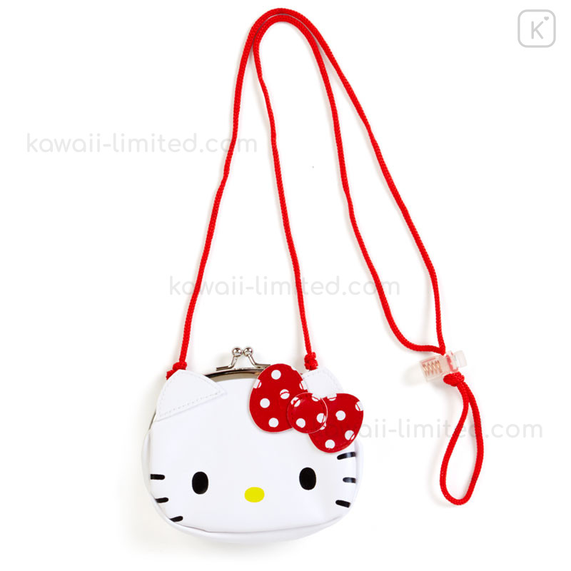 Japan Sanrio Coin Case Pouch with Rope - Hello Kitty | Kawaii Limited