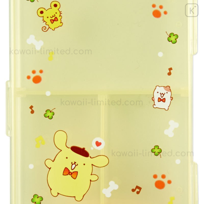 Japan Sanrio Small Plastic Case - Pompompurin | Kawaii Limited