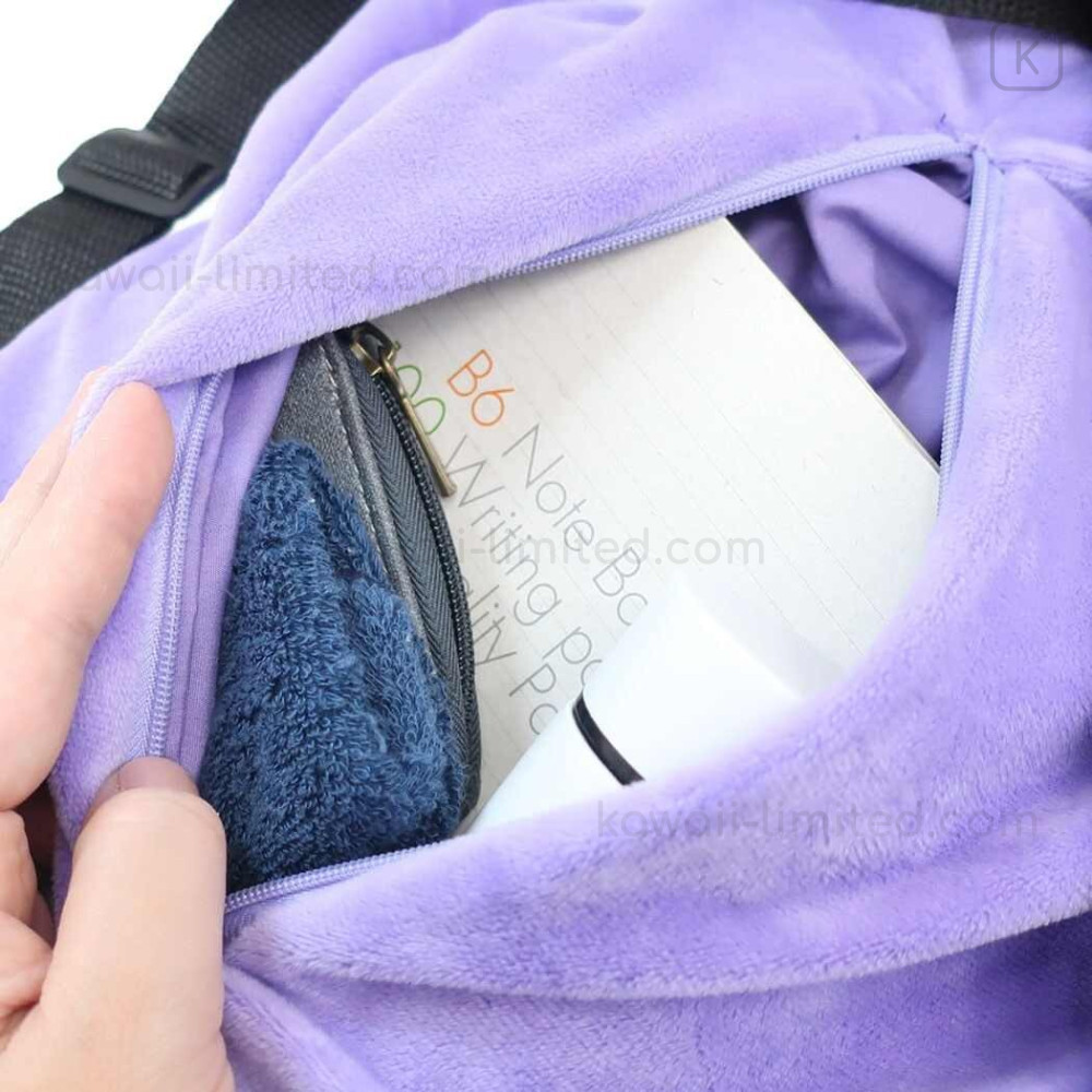 Japan Pokemon Plush Backpack Bag - Ditto | Kawaii Limited