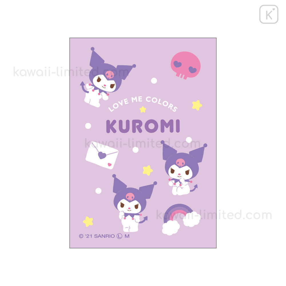 Japan Sanrio Smooth Quick-drying 2-color Gel Pen - Kuromi Japan Sanrio Smooth Quick-drying 2-color Gel Pen - Kuromi