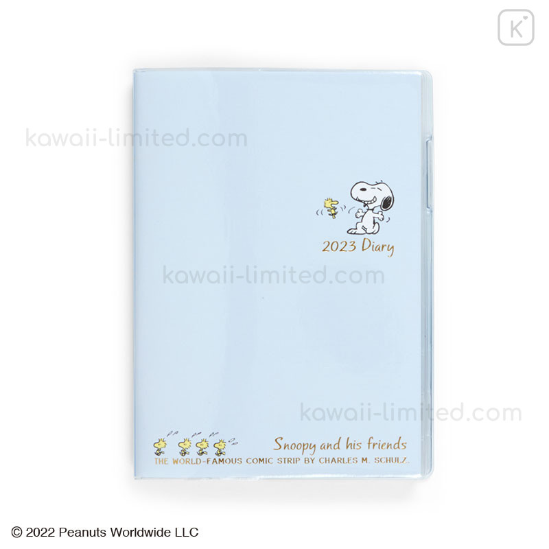 Japan Sanrio B6 Diary - Snoopy : Block 2023 | Kawaii Limited