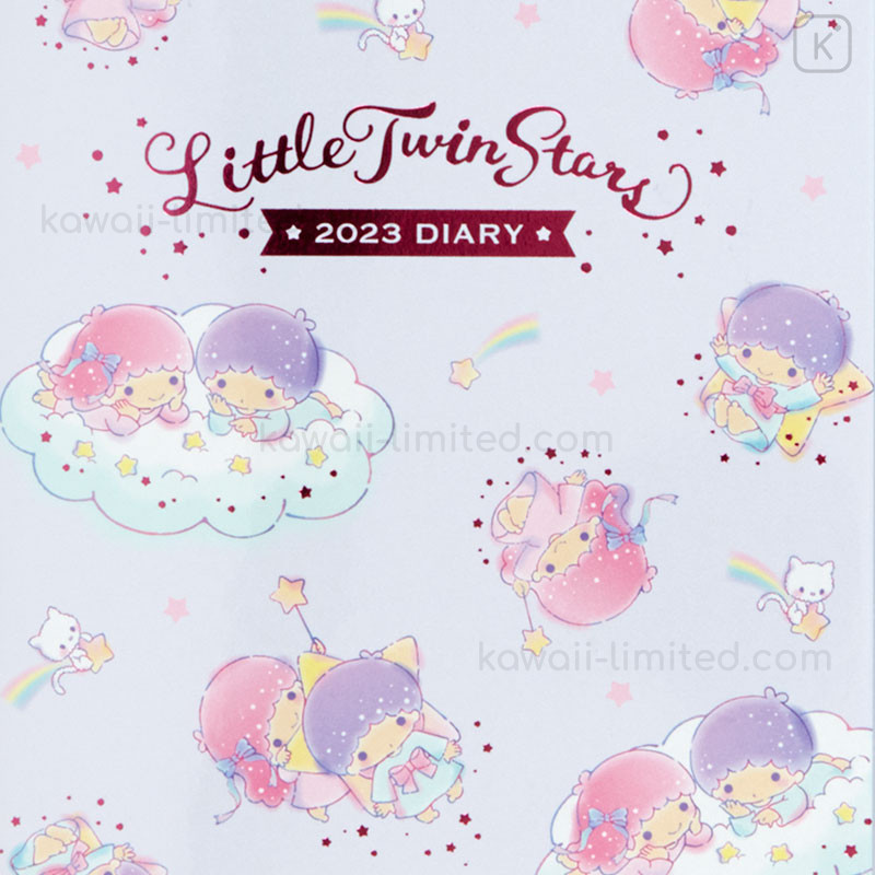 Japan Sanrio B6 Diary - Little Twin Stars : Horizontal Ruled 2023 ...