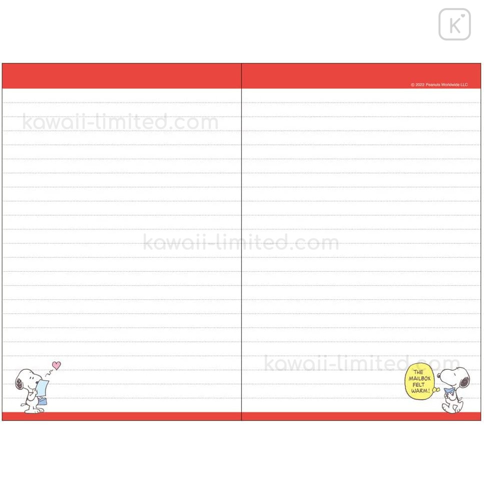 Japan Peanuts B7 Schedule Book - Snoopy 2023 Mocha | Kawaii Limited