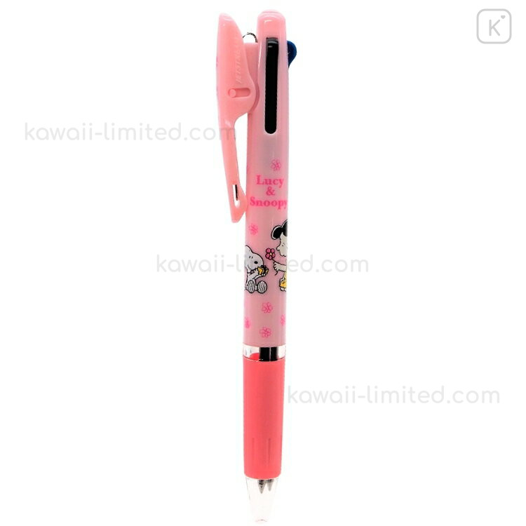 Japan Peanuts Jetstream 3 Color Multi Ballpoint Pen - Lucy & Snoopy ...