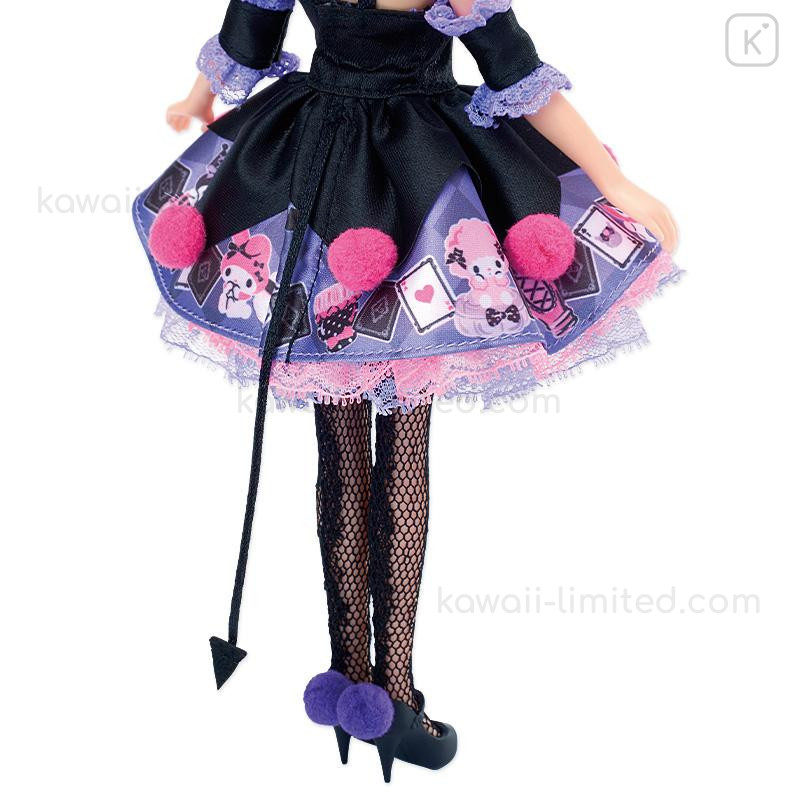 Japan LiccA Stylish Doll Collection - Kuromi Spicy Black Style | Kawaii ...