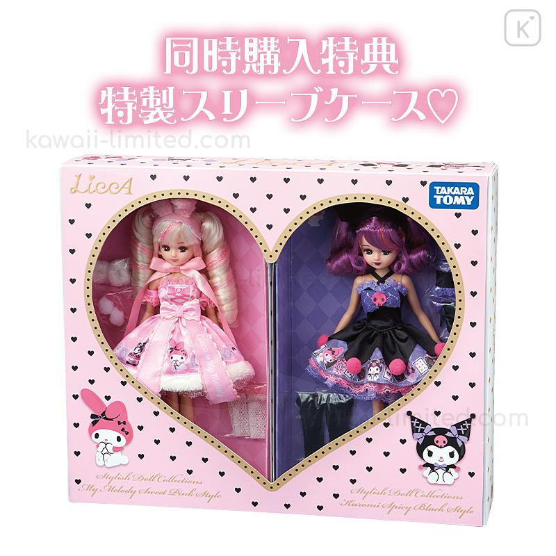Japan LiccA Stylish Doll Collection - Kuromi Spicy Black Style | Kawaii ...