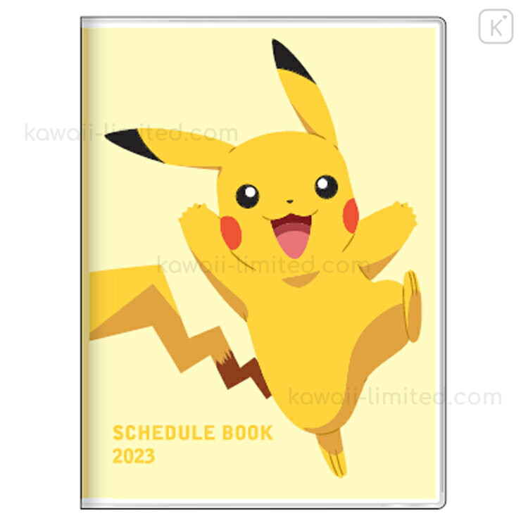 Japan Pokemon A6 Schedule Book - Pikachu 2023 | Kawaii Limited