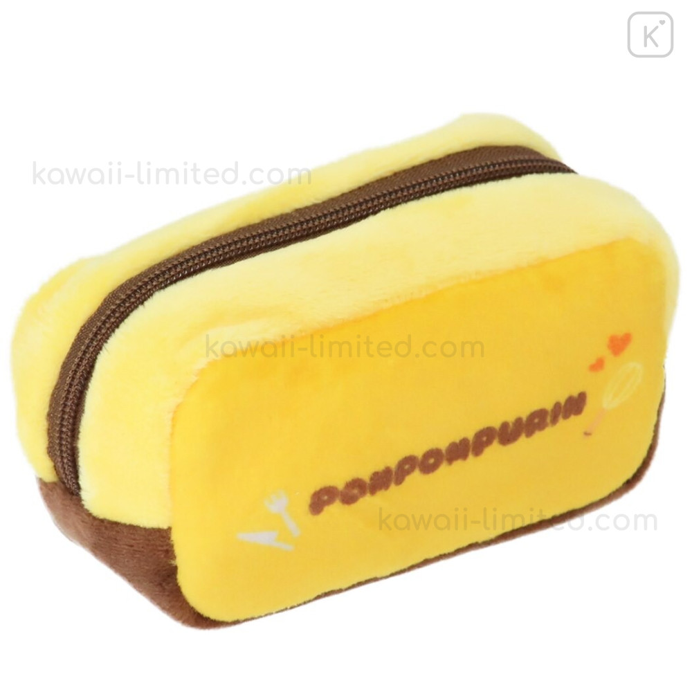 Japan Sanrio Square Mini Pouch - Pompompurin | Kawaii Limited