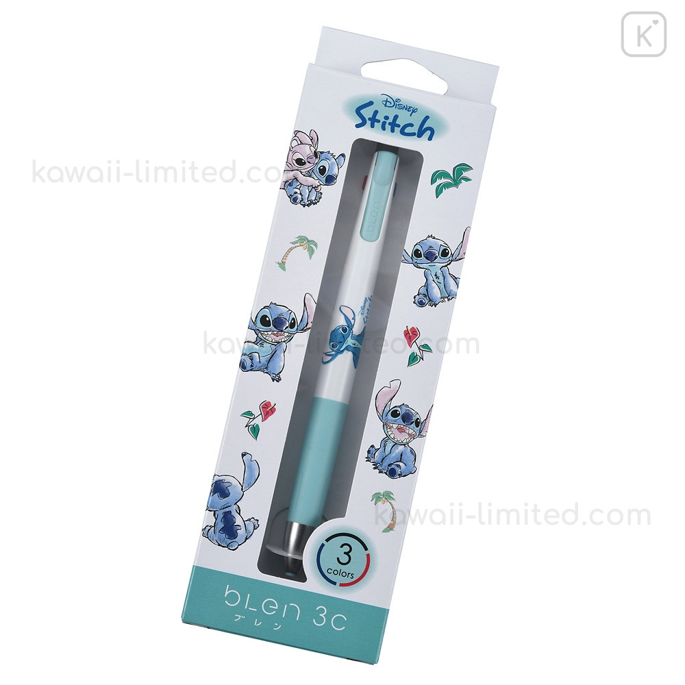 Japan Disney Store bLen 3C Multi Ballpoint Pen - Stitch | Kawaii Limited
