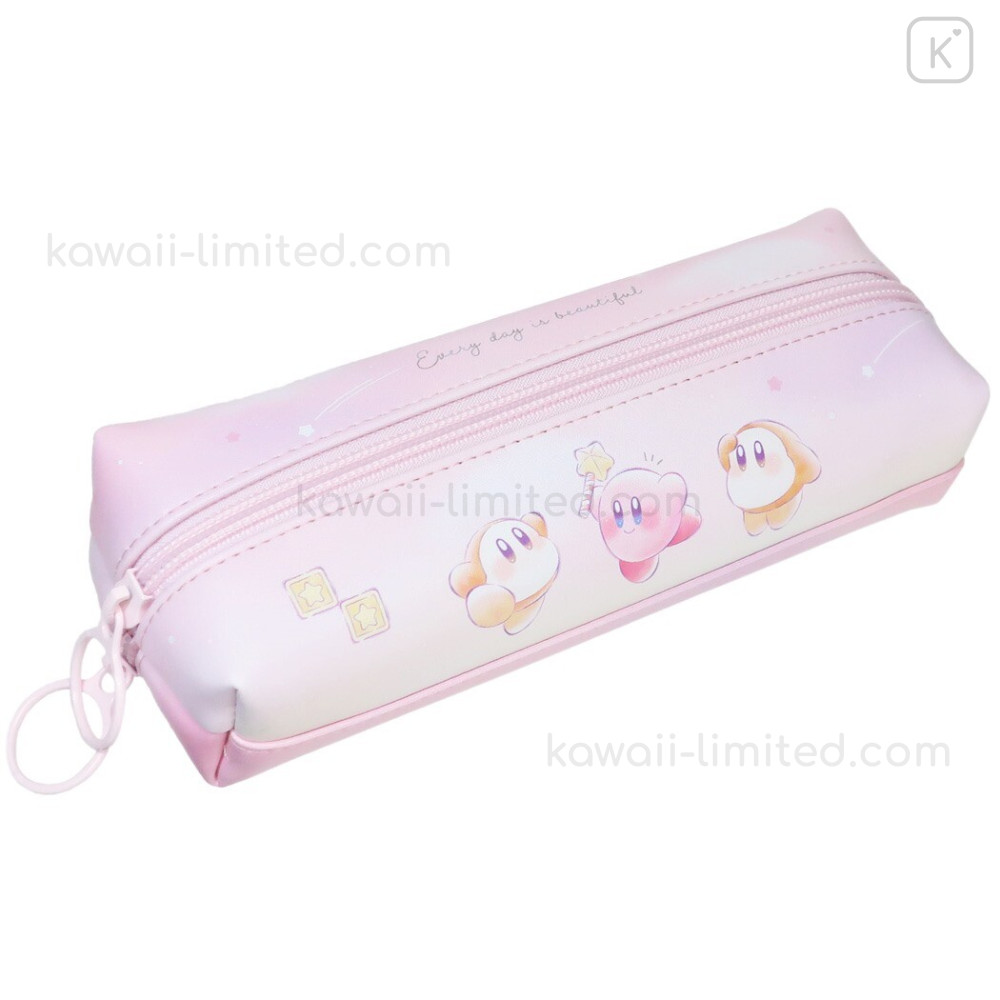 Japan Kirby 2 Pocket Pen Pouch - Pupupu Starlight | Kawaii Limited