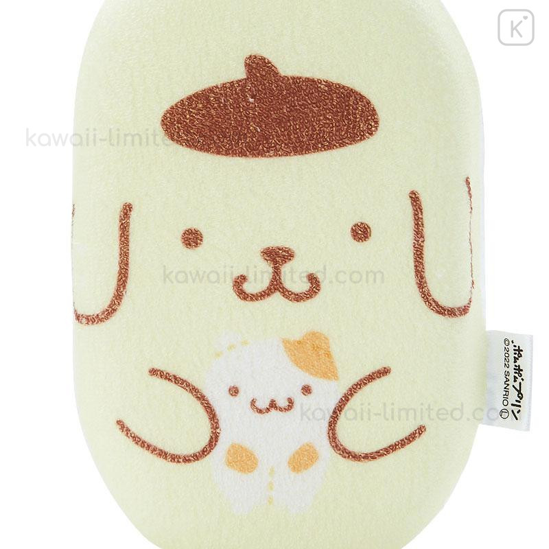 Japan Sanrio Bath Sponge - Pompompurin | Kawaii Limited