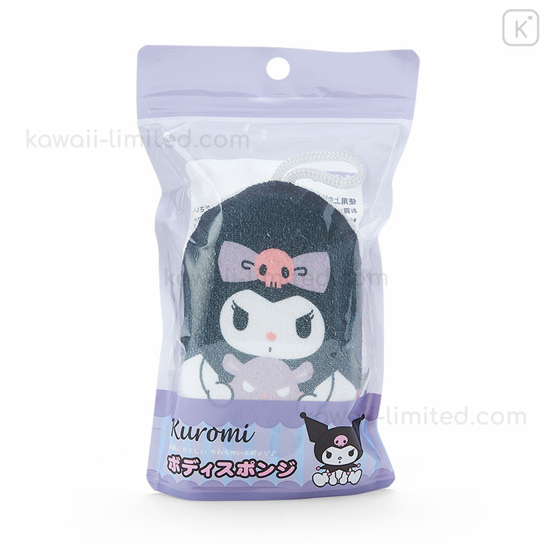 Japan Sanrio Bath Sponge - Kuromi | Kawaii Limited