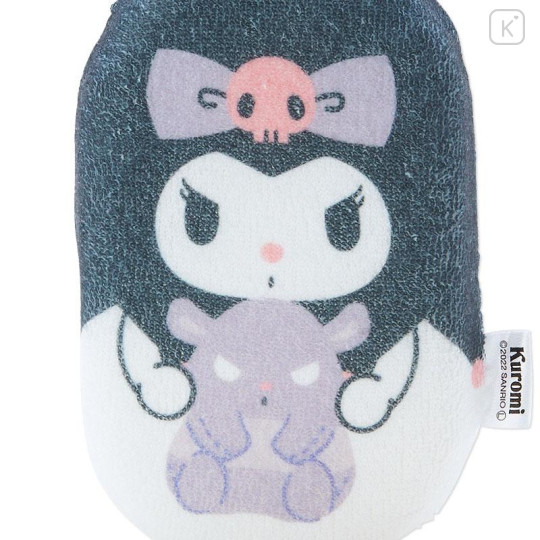 Japan Sanrio Bath Sponge - Kuromi | Kawaii Limited