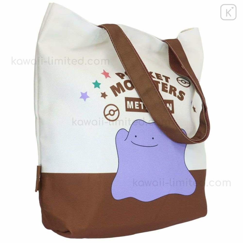 Japan Pokemon Tote Bag - Metamon / No.132 | Kawaii Limited
