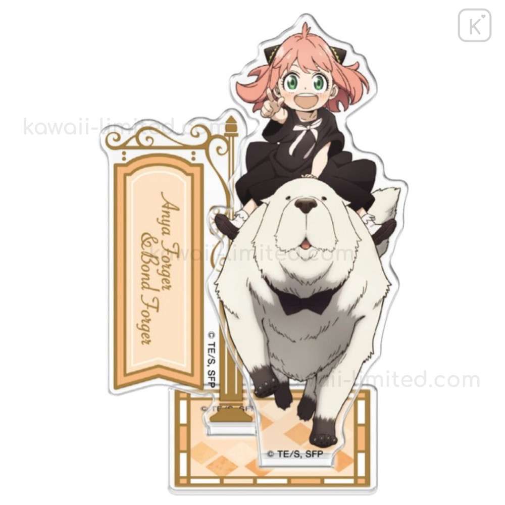 Japan Spy×Family Acrylic Stand - Anya & Bond | Kawaii Limited