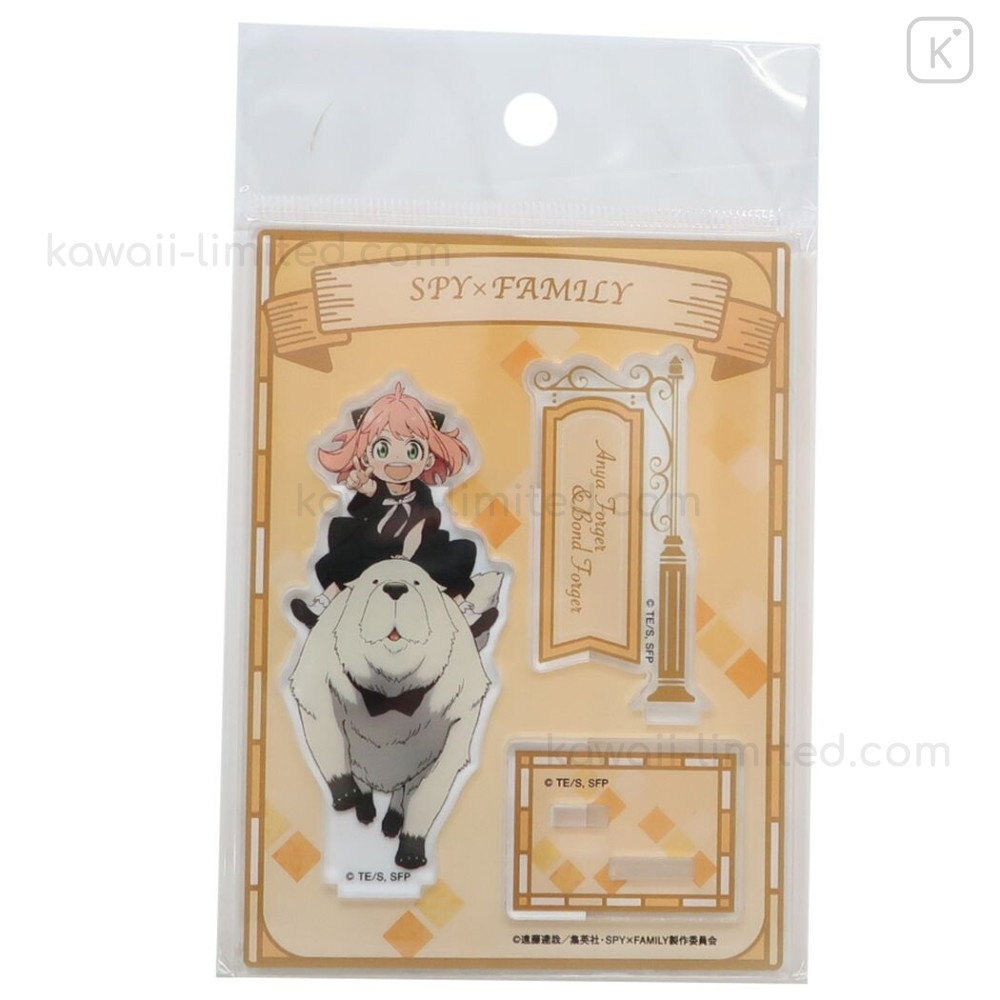 Japan Spy×Family Acrylic Stand - Anya & Bond | Kawaii Limited