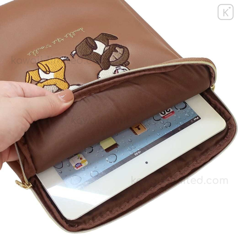 Japan Disney Tablet Gadget Multi Case - Chip & Dale / Brown | Kawaii ...