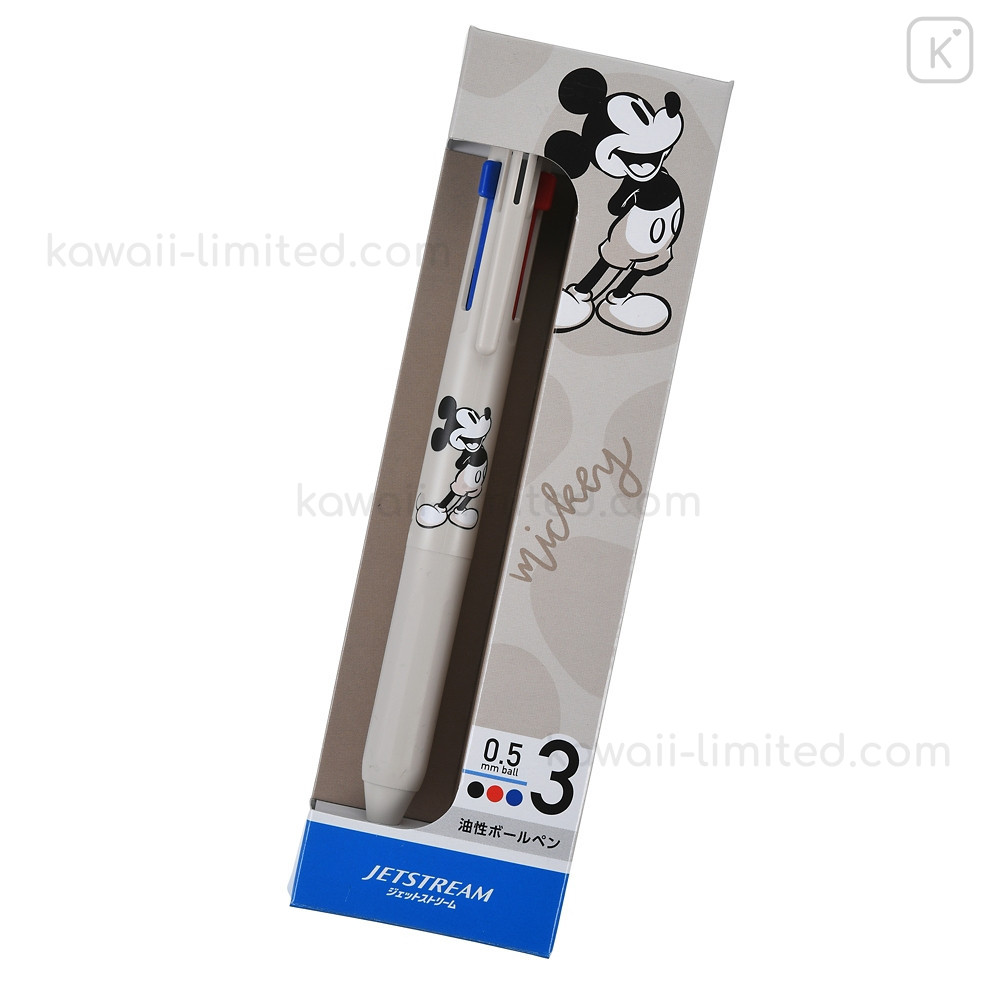 Japan Disney Store Jetstream New 3 Color Multi Ballpoint Pen - Mickey ...