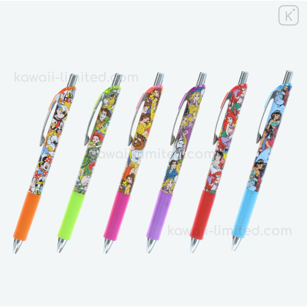 Japan Tokyo Disney Resort EnerGel Gel Pen Set - Disney Princess ...
