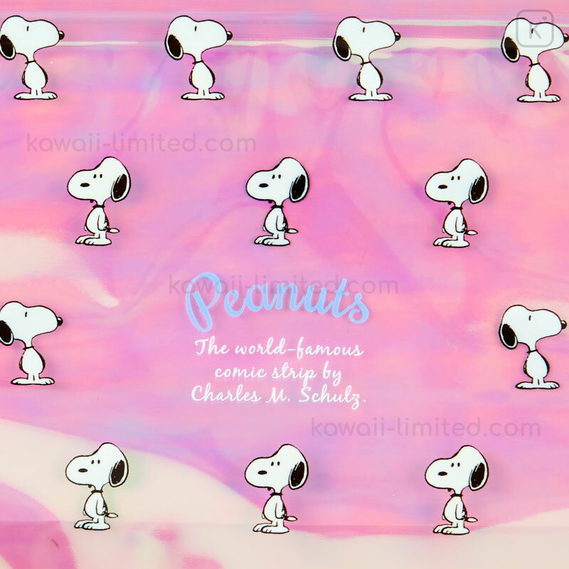 Japan Sanrio Original Zipper Bag 5pcs Set - Snoopy | Kawaii Limited