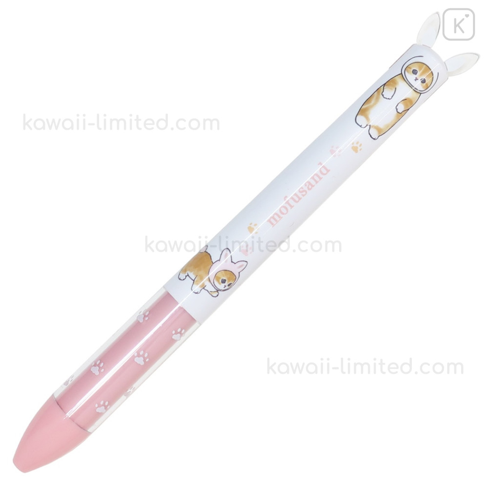 Japan Mofusand Two Color Mimi Pen - Cat : Rabbit | Kawaii Limited
