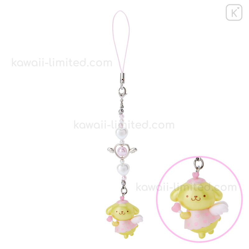 Japan Sanrio Original Strap - Pompompurin : Dreaming Angel | Kawaii Limited