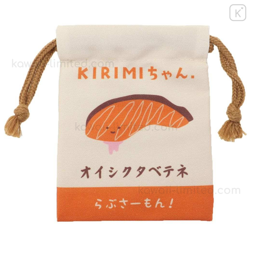 Japan Sanrio Drawstring Pouch - Kirimichan / Fancy Retro | Kawaii Limited