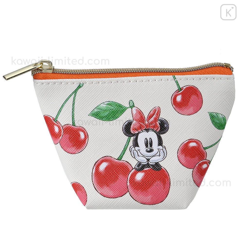 Japan Disney Store Triangular Mini Pouch - Minnie Mouse : Cherry ...