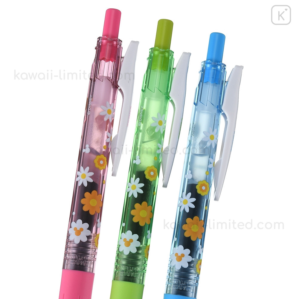 Japan Disney Store Sarasa Clip Gel Pen Set - Mickey Minnie Donald ...