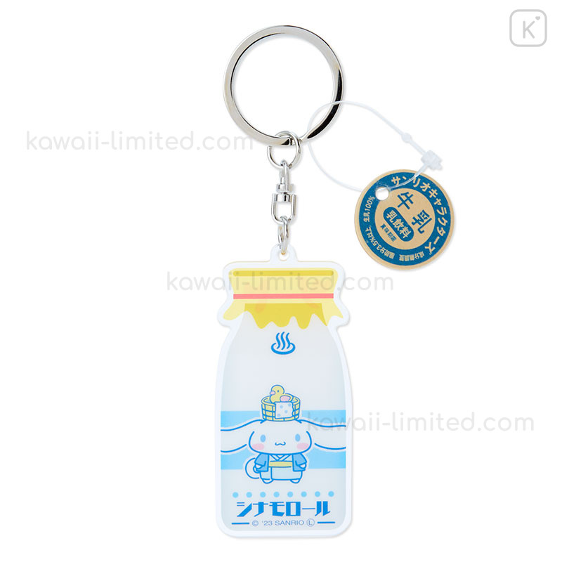Japan Sanrio Acrylic Key Chain - Cinnamoroll : Hot Spring | Kawaii Limited