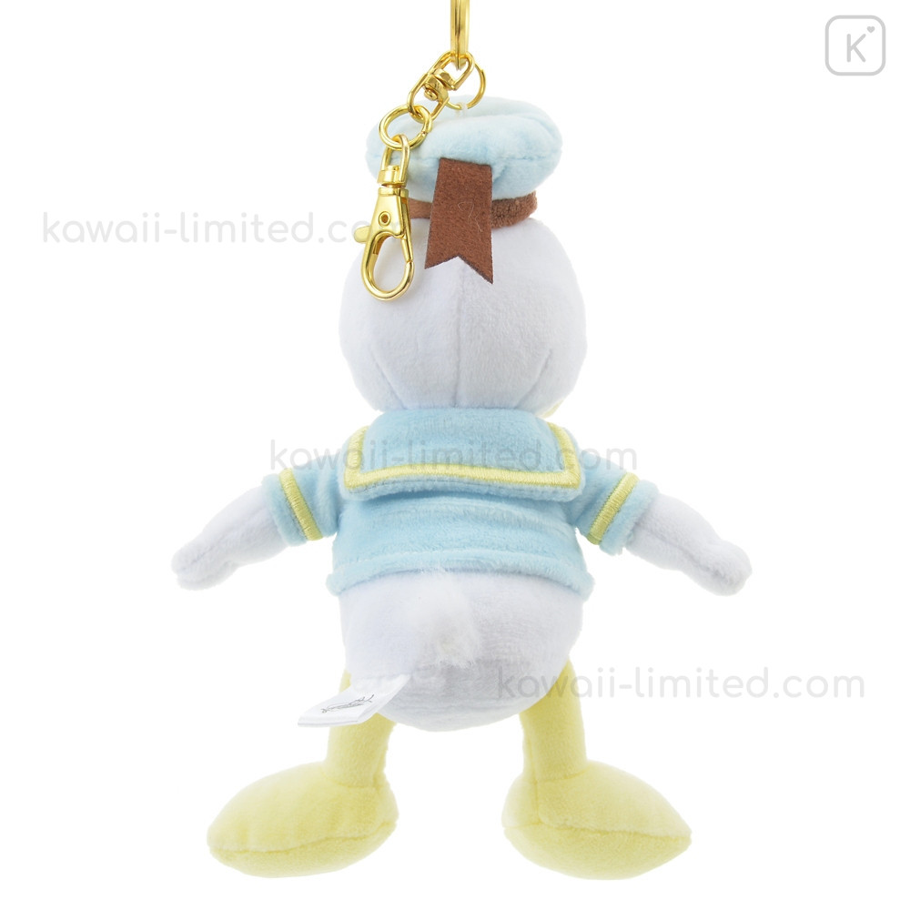 Japan Disney Store Fluffy Plush Keychain - Donald Duck : Pastel JP ...