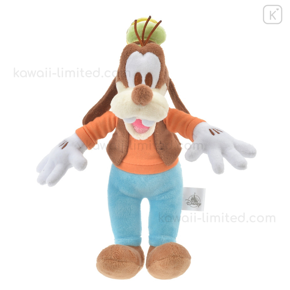 Japan Disney Fluffy Plush Keychain - Goofy / Pastel JP Style | Kawaii ...