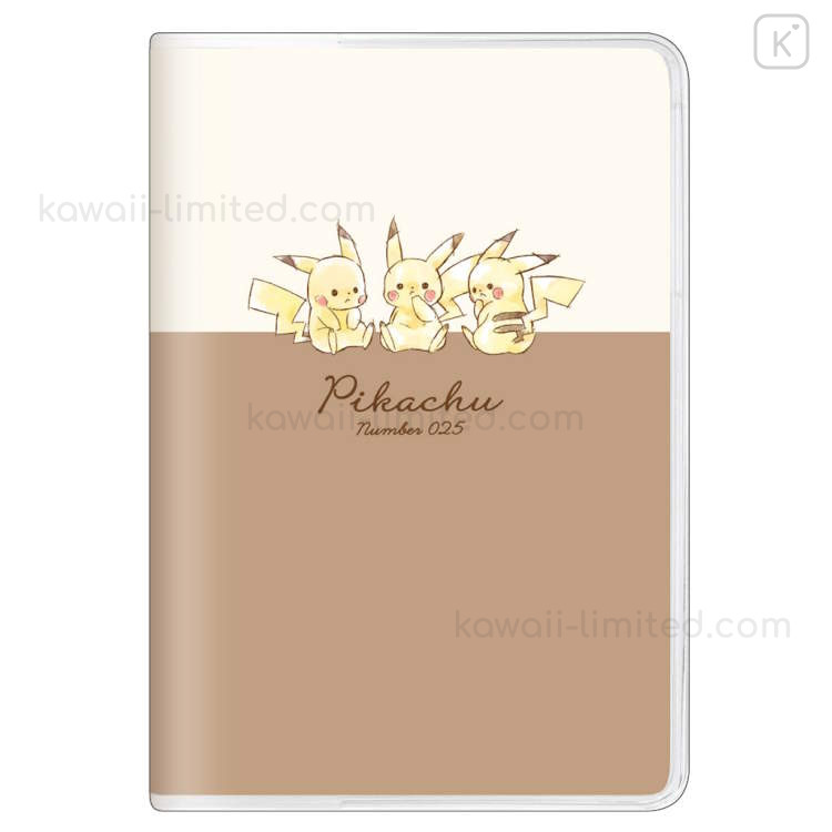 Japan Pokemon B6 Schedule Book - 2024 : Brown | Kawaii Limited