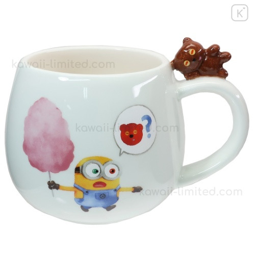 Japan Minions Porcelain Mug with Nokkari Figure - Bob : Bear Tim ...