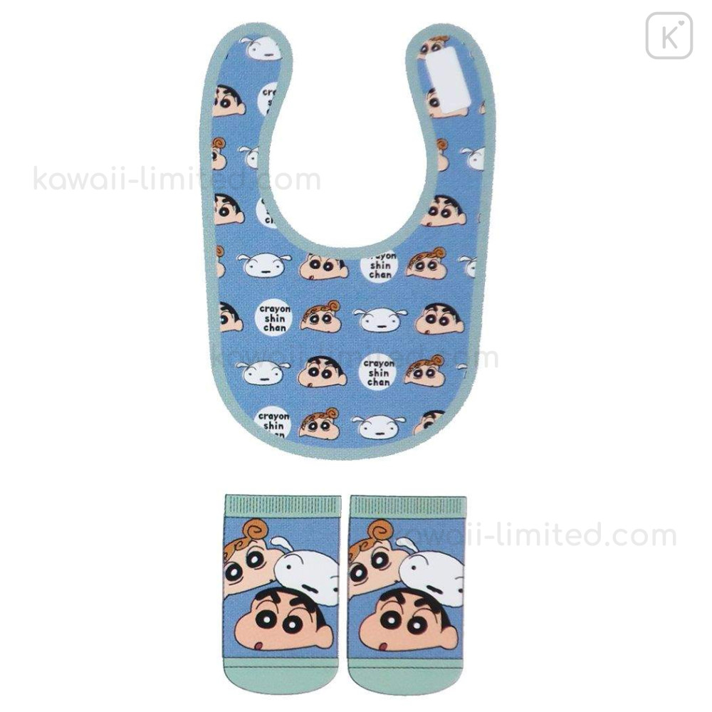 Japan Crayon Shin-chan Bib & Socks Set - Shinnosuke : Sister | Kawaii ...