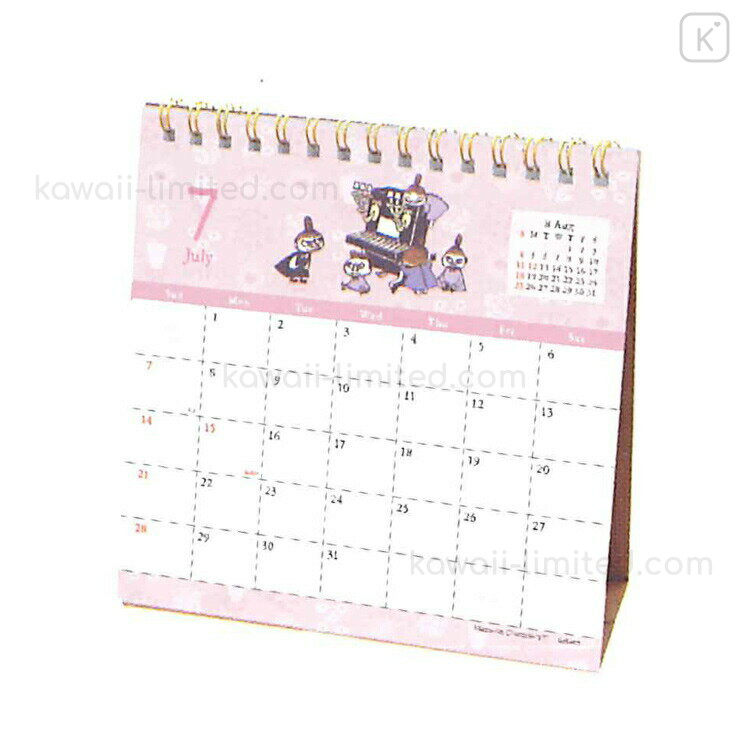 Japan Moomin Ring Calendar - 2024 : Little My | Kawaii Limited