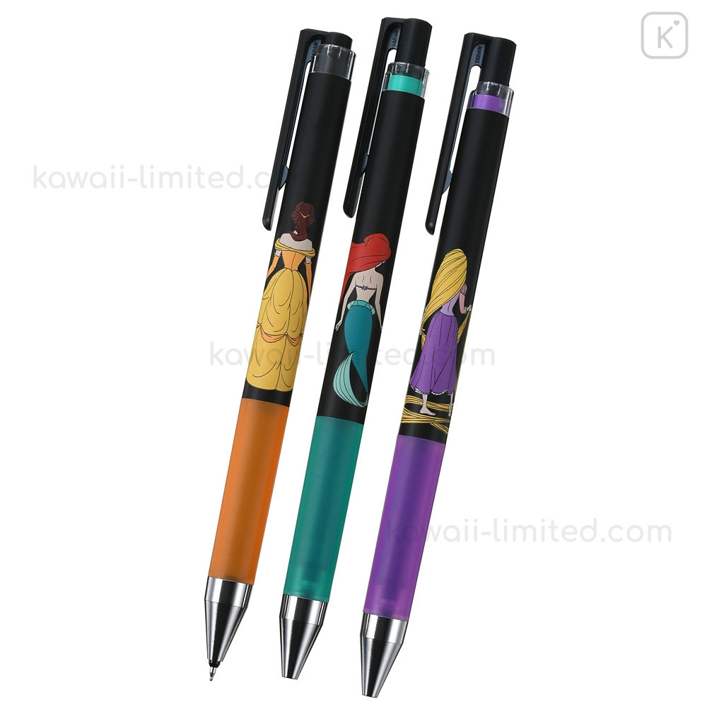 Japan Disney Store Juice Up Gel Pen Set - Belle, Ariel, Rapunzel ...