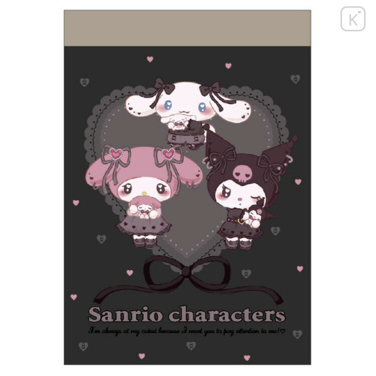 Japan Sanrio Mini Notepad - Characters Ururu Heart | Kawaii Limited