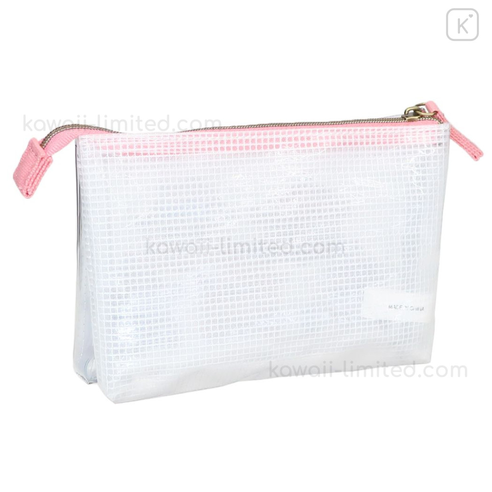Japan Pui Pui Molcar Clear Pouch - Pink | Kawaii Limited