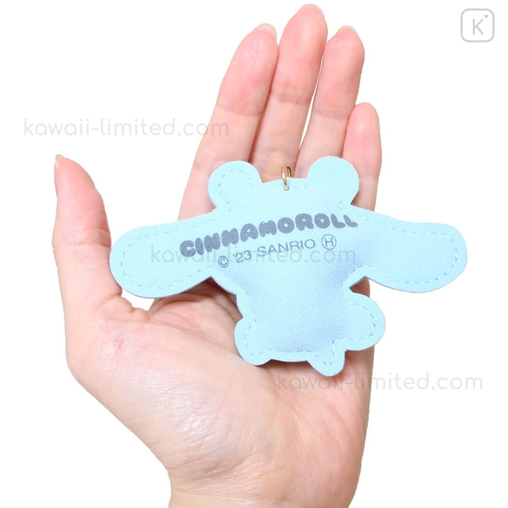 Japan Sanrio Potetan Rhinestone Mascot Keychain - Cinnamoroll : Bear | Kawaii Limited