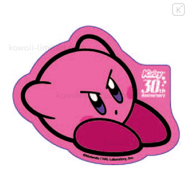 Japan Kirby Vinyl Deco Sticker - Kirby Sliding : 30th Anniversary ...