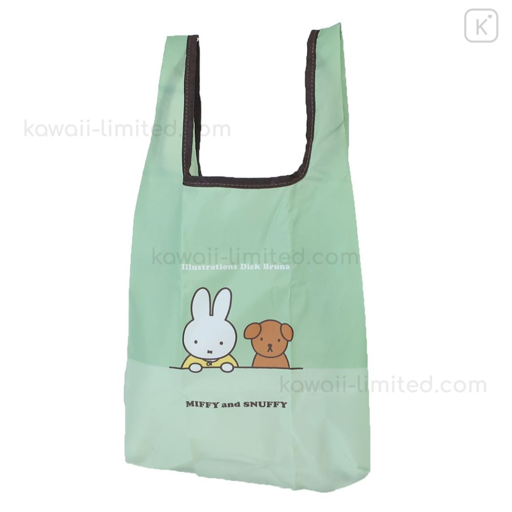 Japan Miffy Eco Shopping Bag - Green | Kawaii Limited