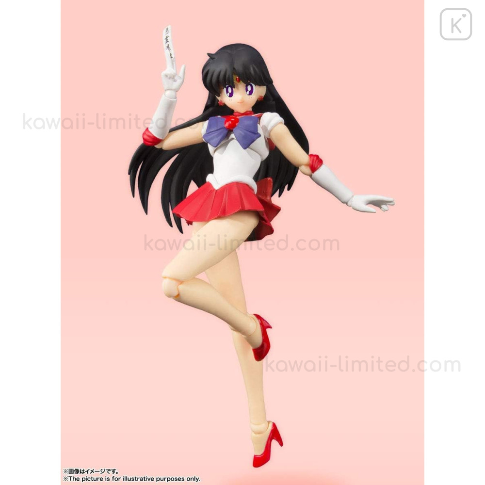 Japan Sailor Moon S.H.Figuarts Movable Figure - Sailor Mars : Animation ...
