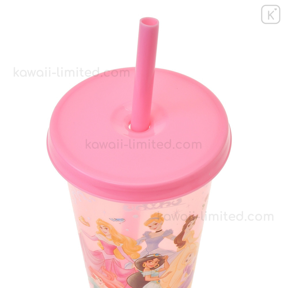 Japan Disney Store Clear Tumbler - Princesses / Changing Color / Cold ...